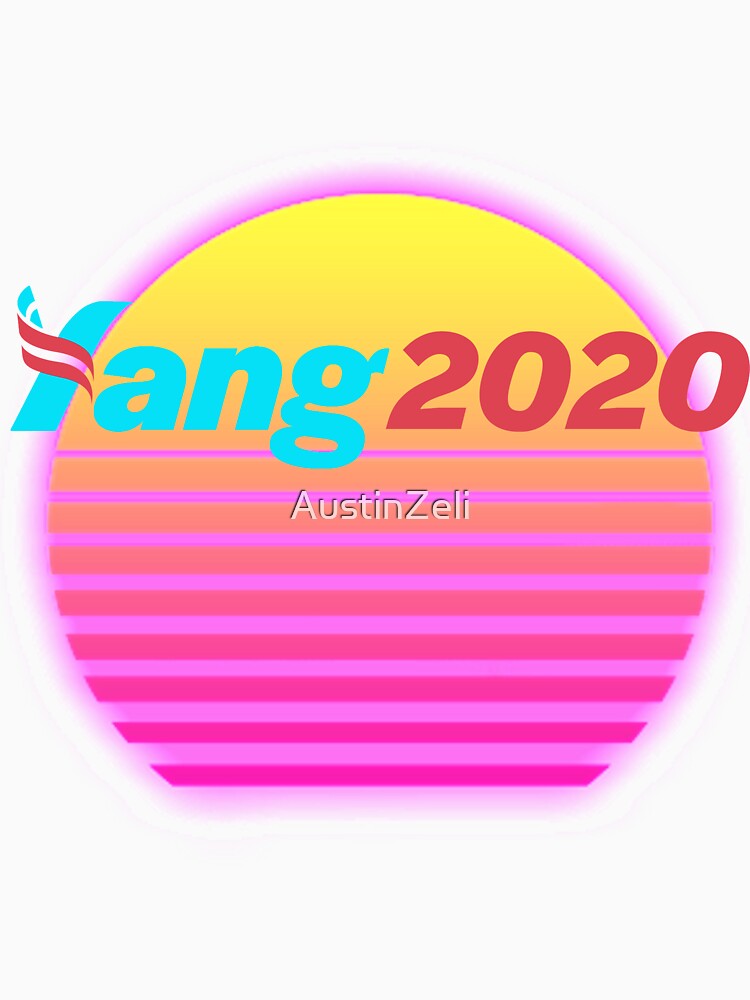 "Andrew Yang 2020 Vaporwave hat aesthetic" T-shirt for Sale by ...