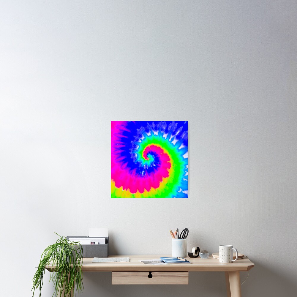"Pinky Tie Dye is Life. " Poster by BethLeo | Redbubble