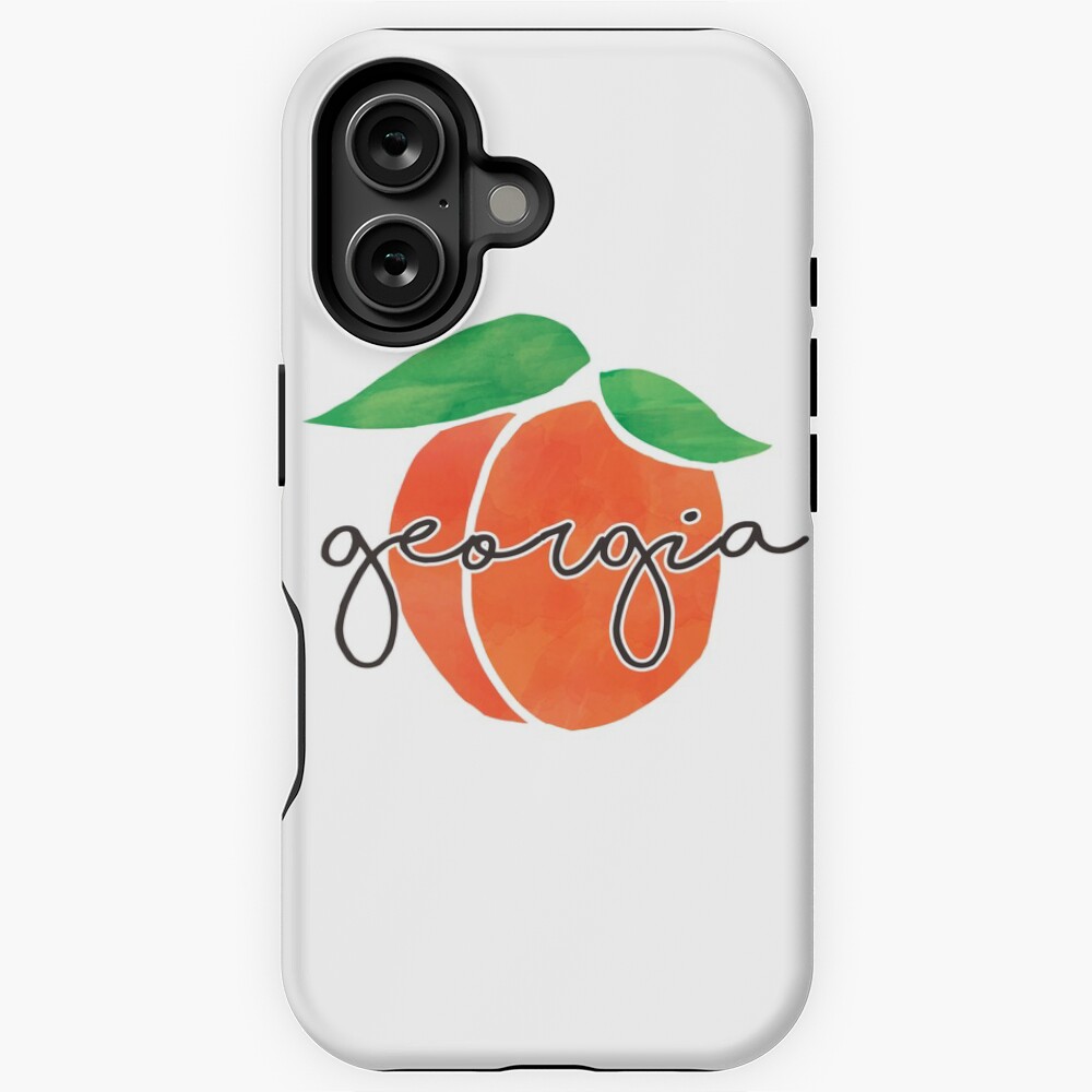 "Peach State" Sticker for Sale by piccoloflute | Redbubble