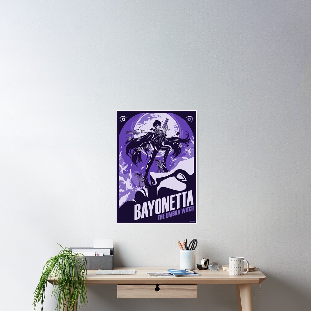 "Bayonetta" Poster for Sale by SnipSnipArt | Redbubble