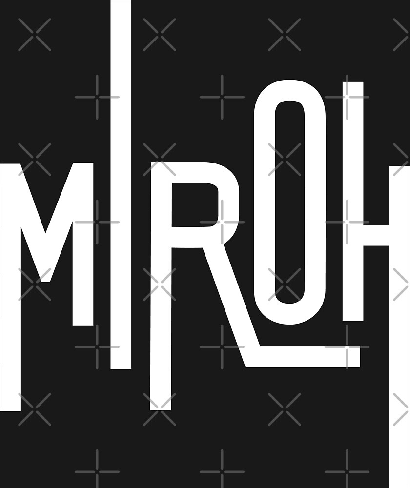 "Stray Kids Miroh Logo" by imgoodimdone | Redbubble