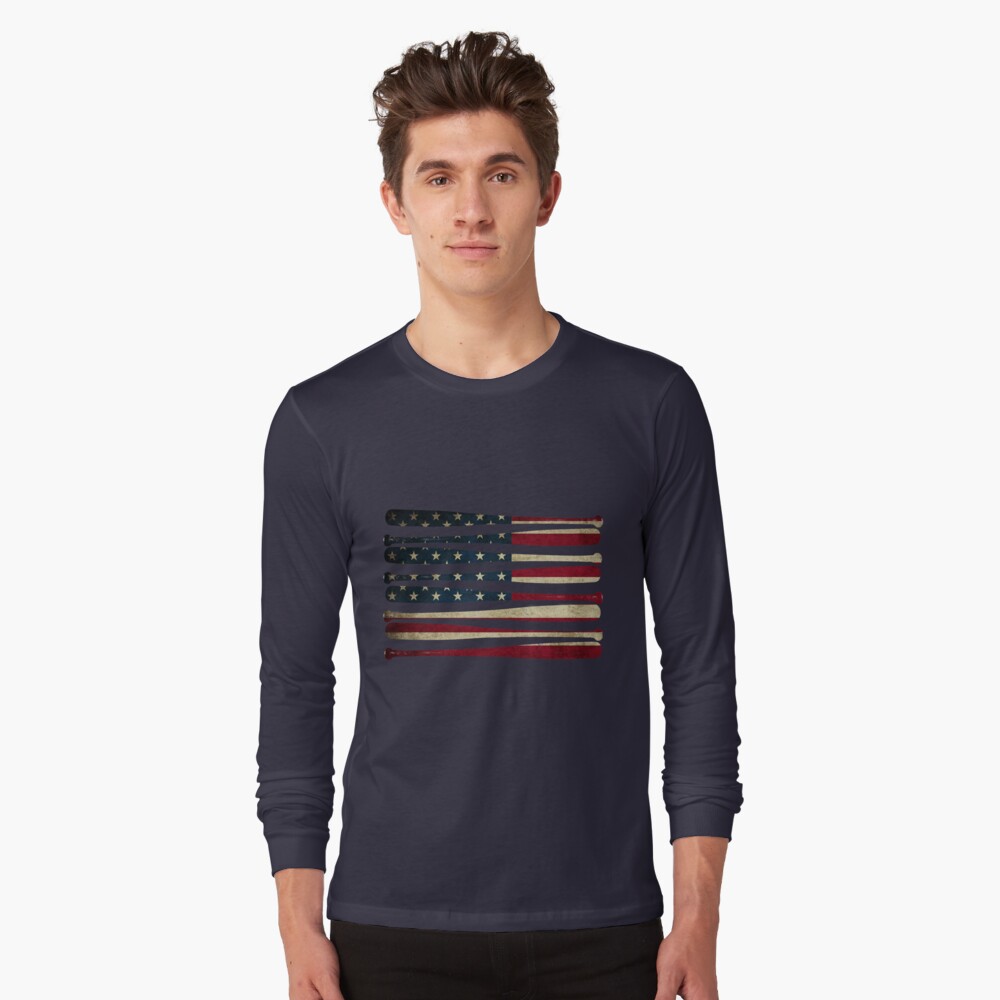 "America baseball flag" Sticker for Sale by luckynewbie | Redbubble