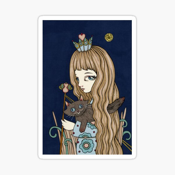 "A Tad Mad" Sticker for Sale by Anita Inverarity | Redbubble