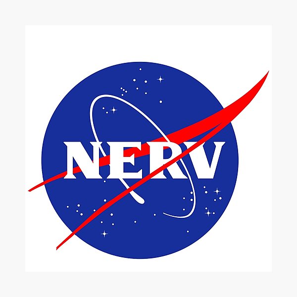 Lámina fotográfica «NASA x NERV» de dumbvaporwave | Redbubble