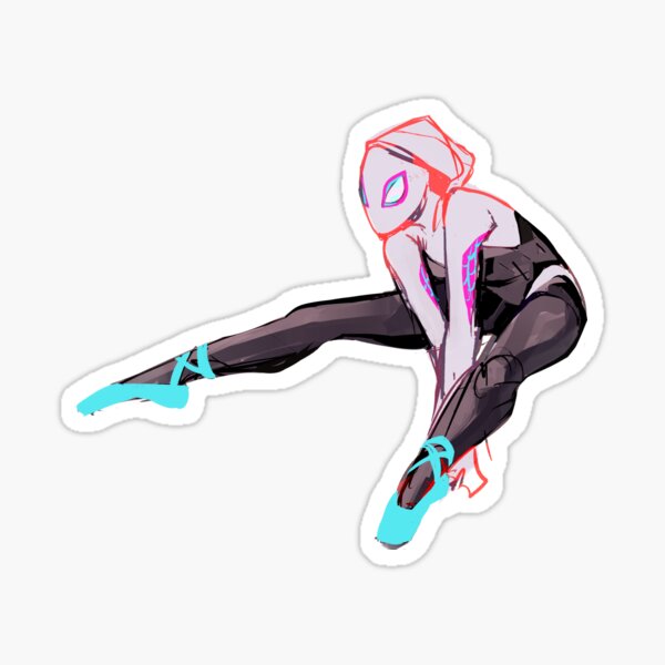 "Gwen !!" Sticker by zephyrine-gale | Redbubble