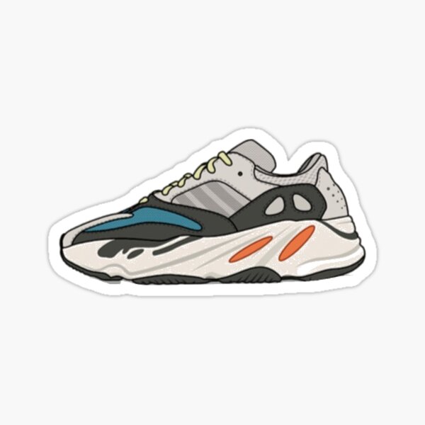 "Yeezy sticker" Sticker for Sale by SJ-STICKERS | Redbubble