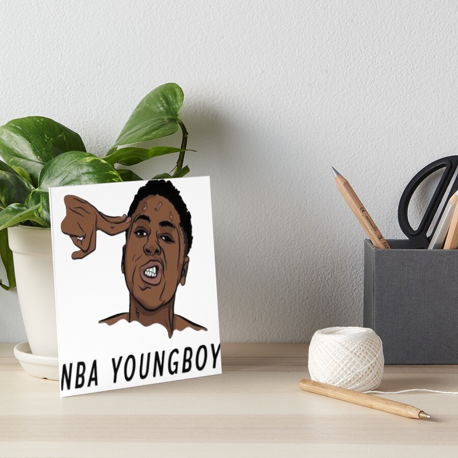 "Youngboy Never Broke Again" Art Board Print by 19Remingtonk | Redbubble