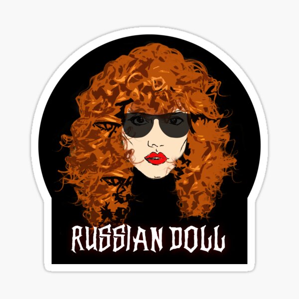 "Russian Doll Nadia TV Series" Sticker for Sale by PincGeneral | Redbubble