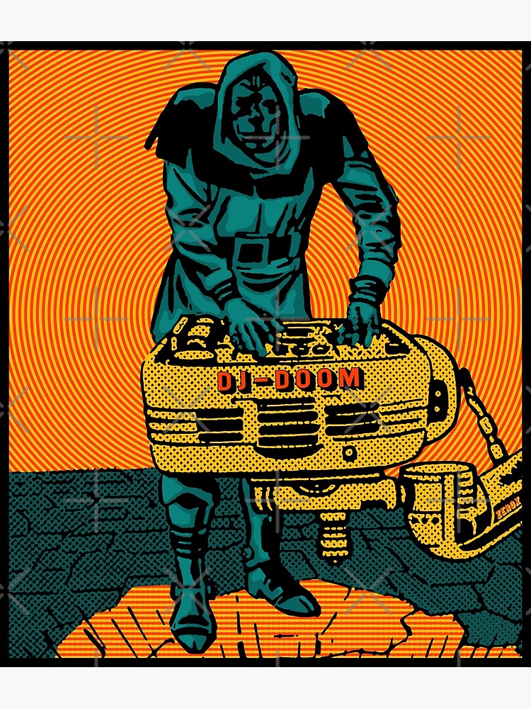 "DJ DOCTOR DOOM - DJ DR DOOM - MF DOOM" Art Print by phonkadelic ...