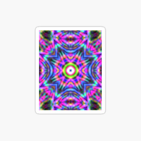 "Purple Mostly Mostly" Sticker for Sale by MagentaMagic | Redbubble