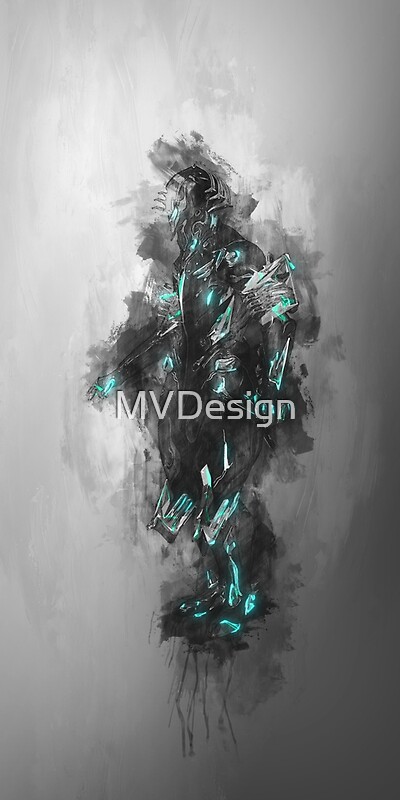 "Warframe smoke Volt" by MVDesign | Redbubble