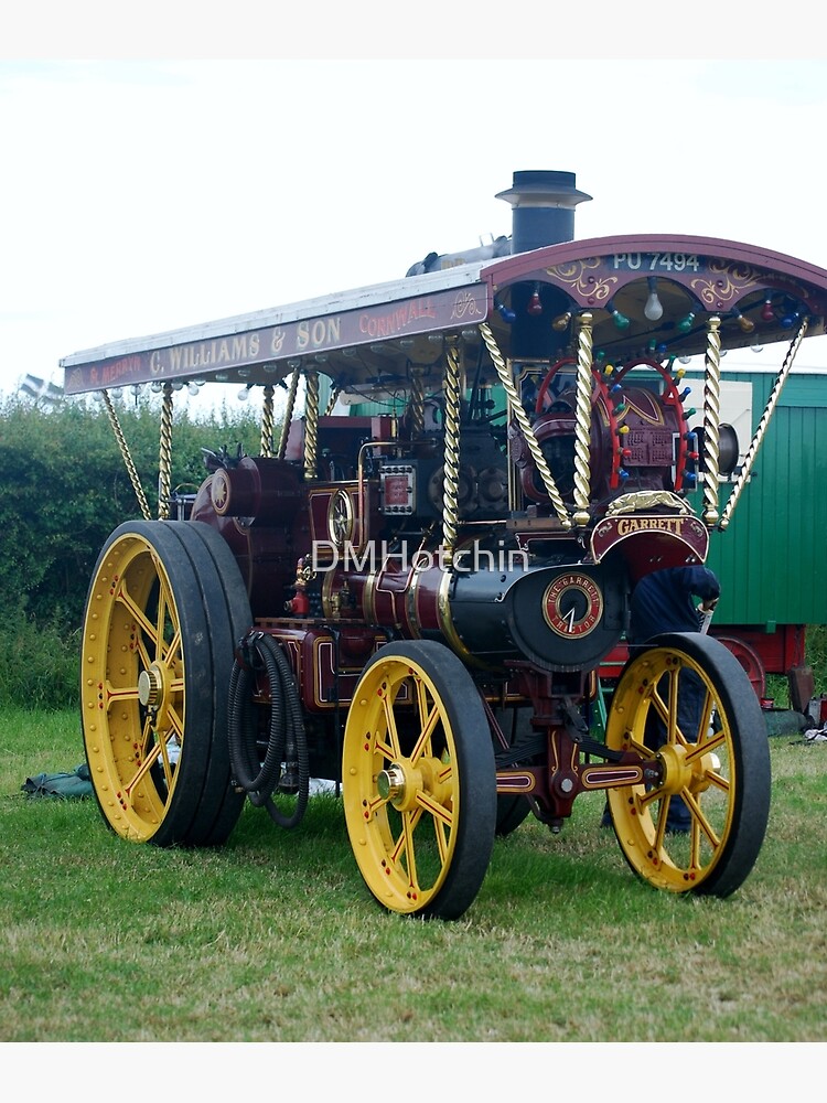 "Traction Engine" Art Print by DMHotchin | Redbubble