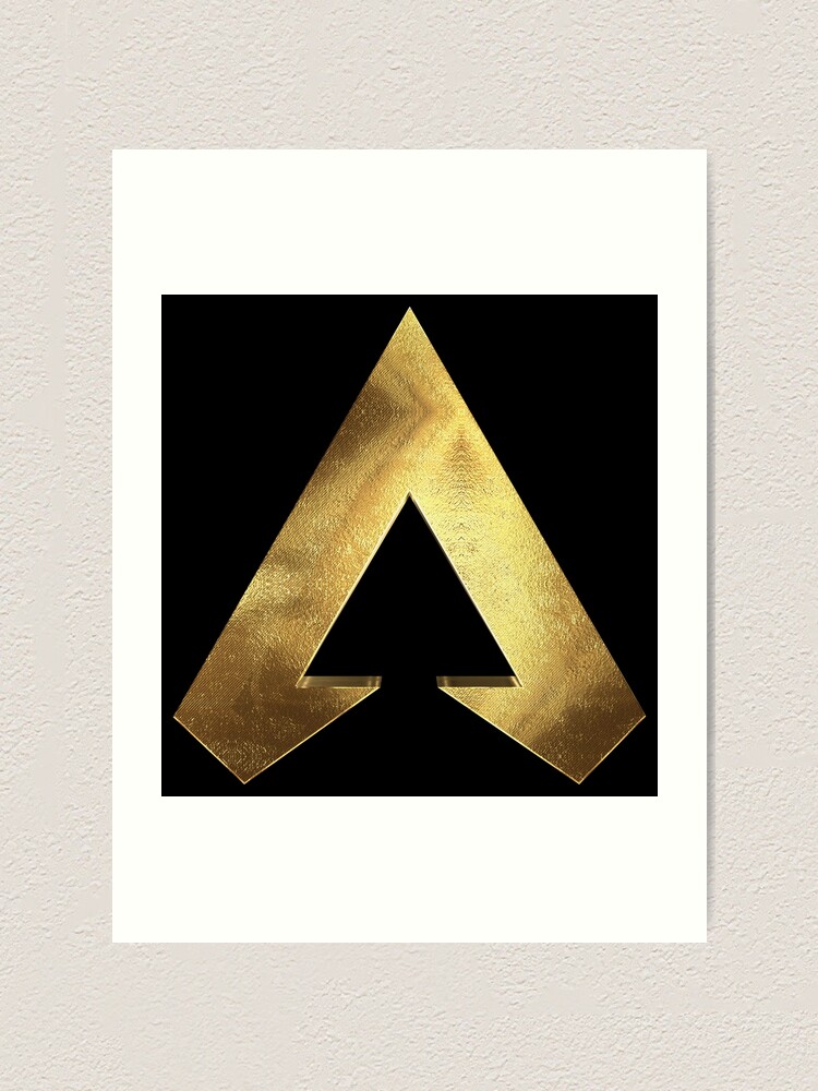 "Apex Legends Symbol Gold" Art Print by Under-TheTable | Redbubble