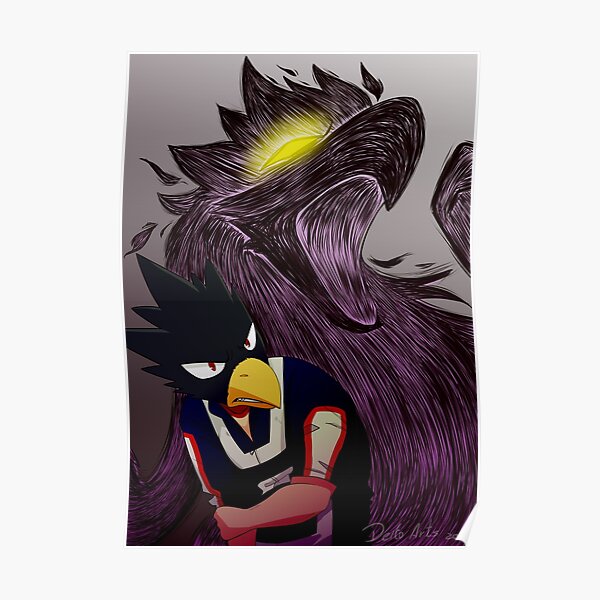 "Fumikage Tokoyami" Poster by DeitoArts | Redbubble
