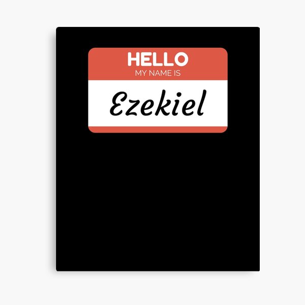 Ezekiel Canvas Prints | Redbubble