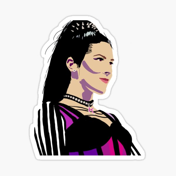 "katherine howard- six" Sticker by bwaylauren | Redbubble