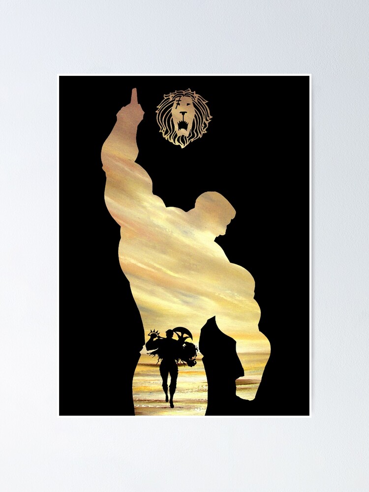 "Escanor - Seven Deadly Sins" Poster by Blason | Redbubble