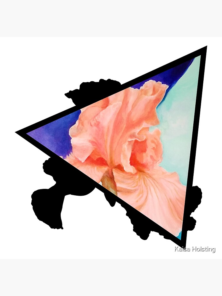 "Ironic Iris Triangle" Poster for Sale by artbysylph | Redbubble