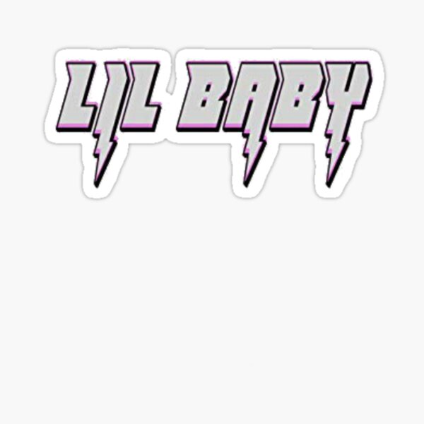 "LIL BABY" Sticker for Sale by F430 | Redbubble