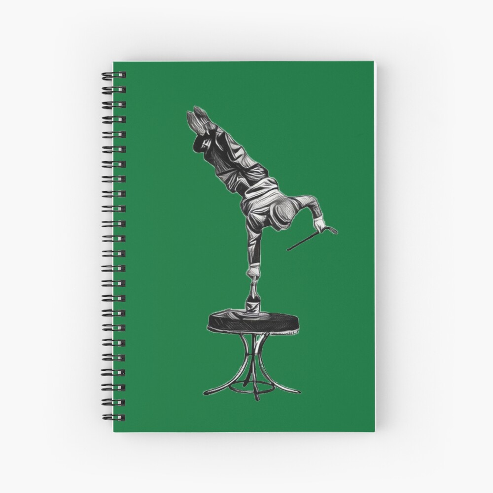 "Handstand Gentleman I Circus I Acrobat I Pencil drawing" Spiral ...