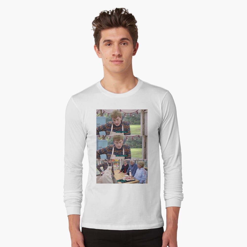 "James Acaster Great British Bake Off " Sticker for Sale by charlouisee ...