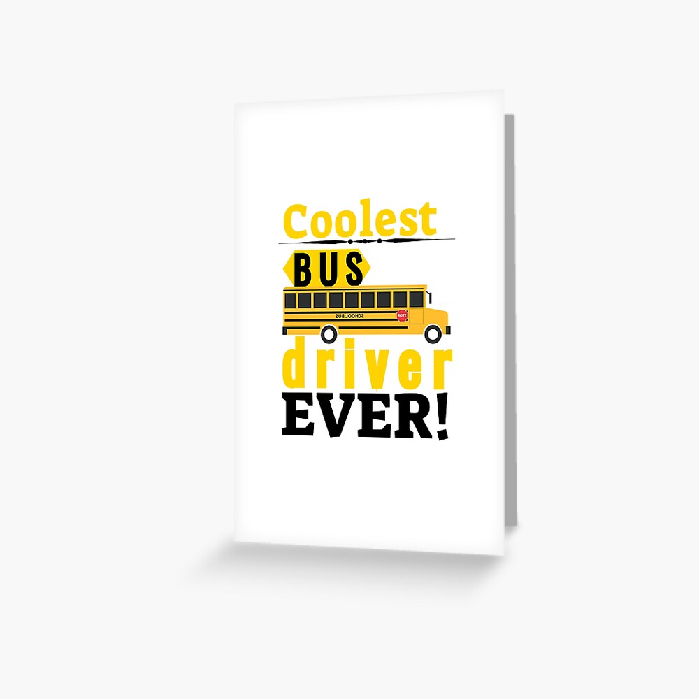 "Bus Driver Appreciation Sayings Appreciation Gift Printable Gifts T ...