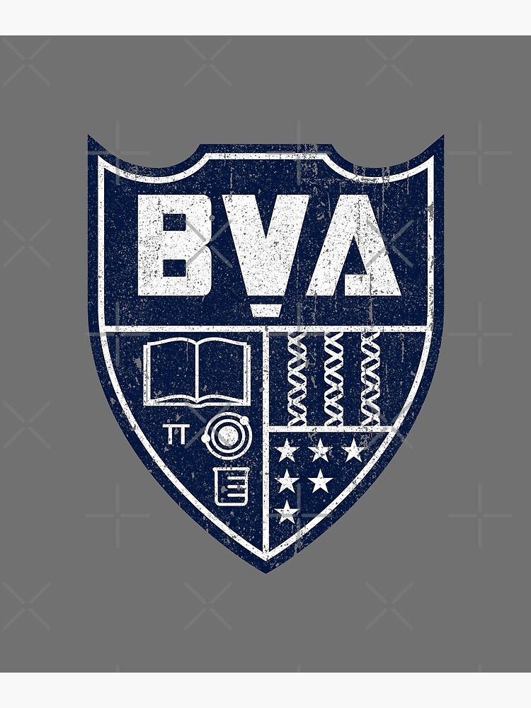 "BVA Crest" Poster for Sale by huckblade | Redbubble
