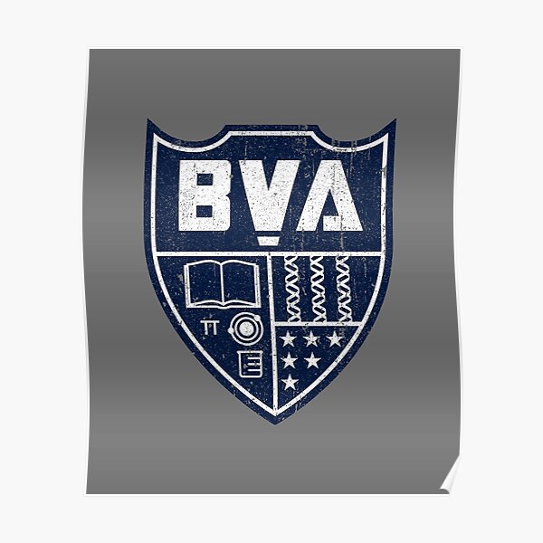 "BVA Crest" Poster for Sale by huckblade | Redbubble