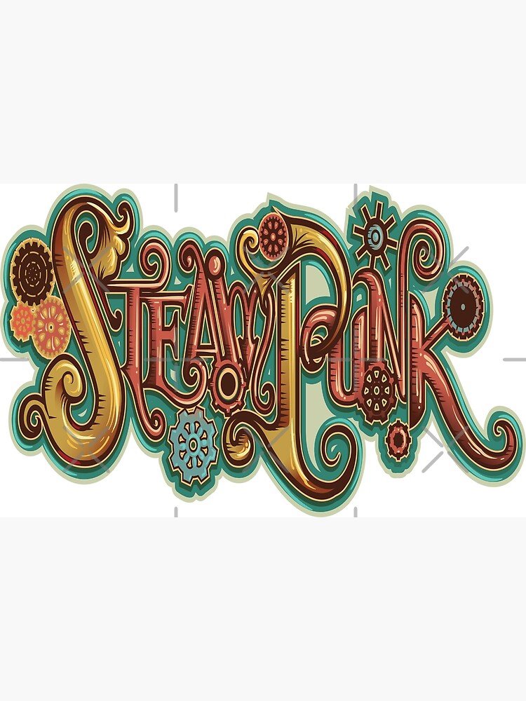 "Steampunk British Victorian Wild West Analytical Engine" Art Print by ...