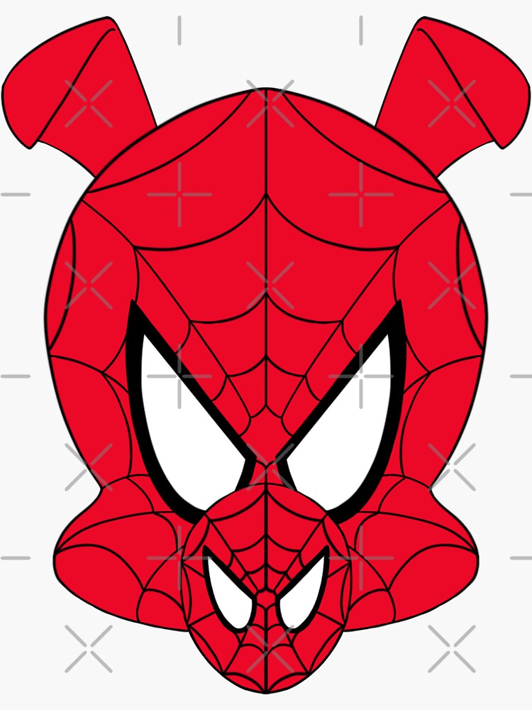 "Spider-Ham" Sticker for Sale by Geeky-Llama | Redbubble