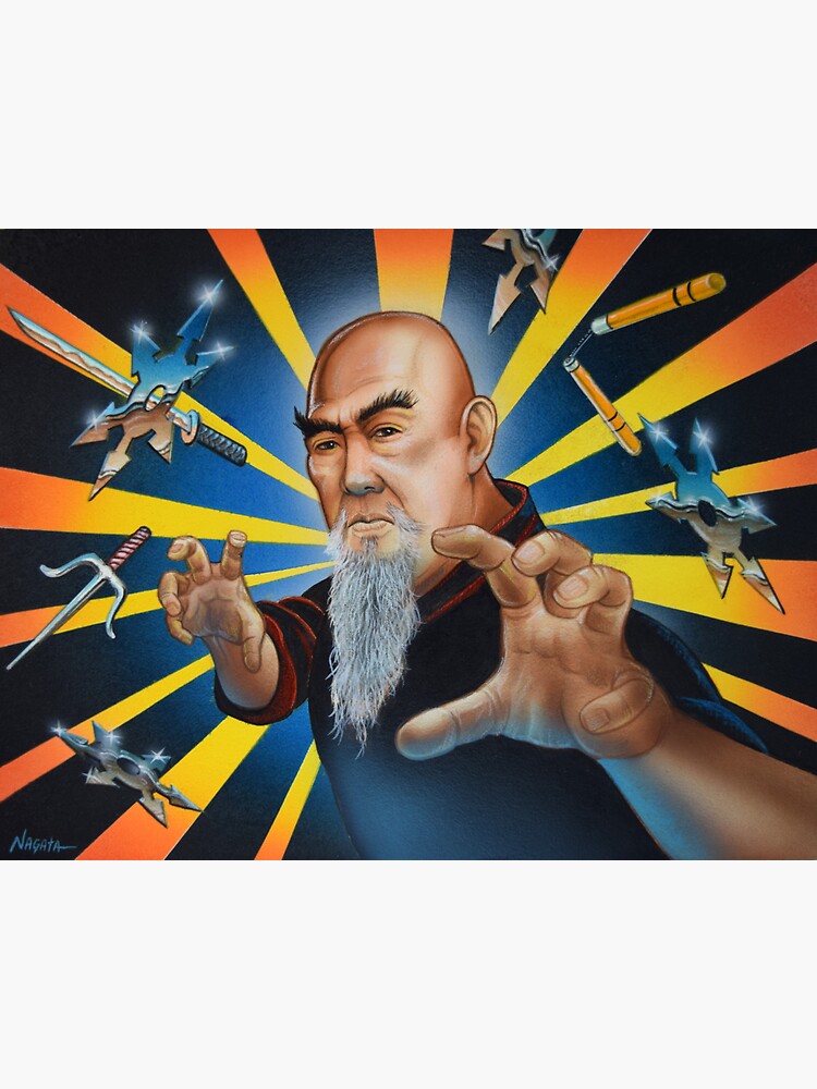 "Man of Many Weapons " Sticker by wingkong | Redbubble