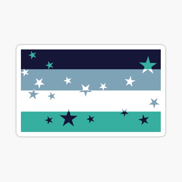 "Oriented AroAce - Pride Flag - Stars" Sticker for Sale by Xweetara ...