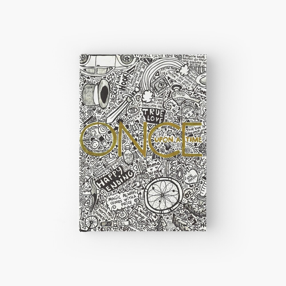 "Once Upon a Time" Hardcover Journal for Sale by DIVERS | Redbubble