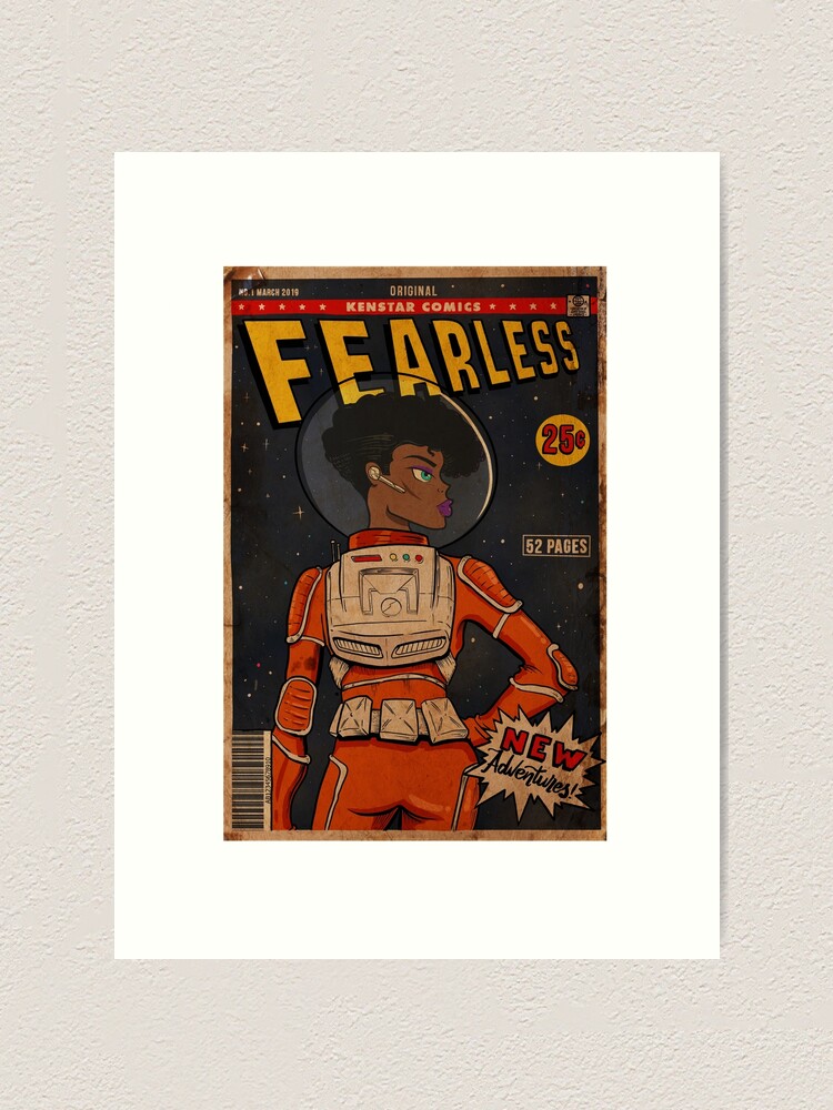 "Fearless" Art Print for Sale by kdigraphics | Redbubble