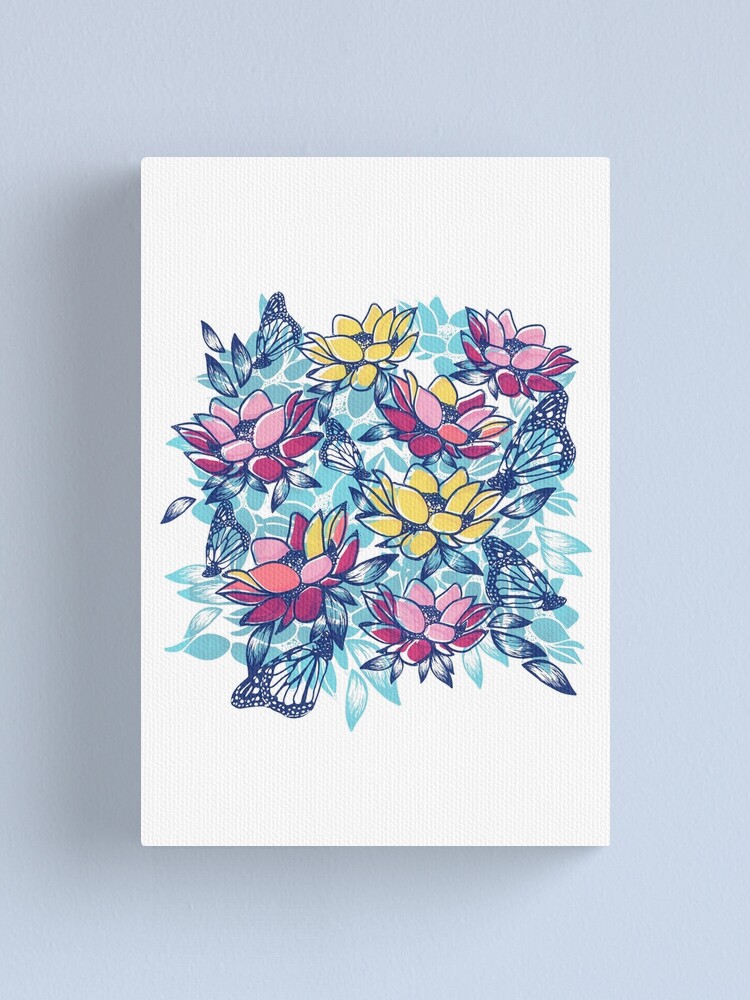 "I am" Canvas Print for Sale by VessDSign | Redbubble