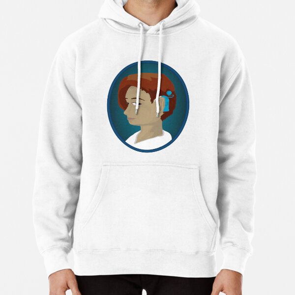 "Implant Cameo - Color" Pullover Hoodie by sasspar | Redbubble