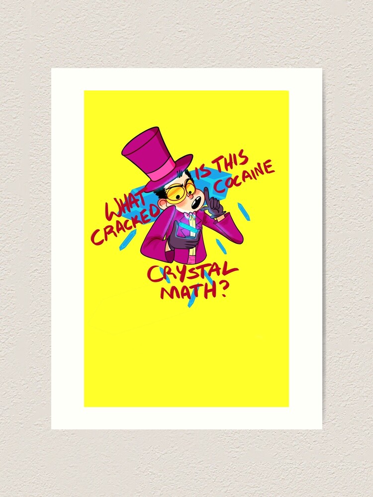 "Crystal Math??" Art Print by Spocks | Redbubble