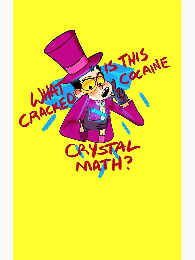 "Crystal Math??" Art Print by Spocks | Redbubble
