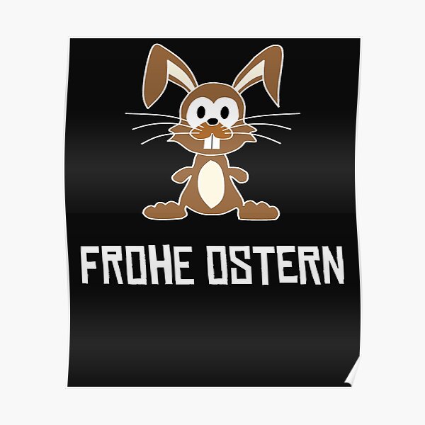 "Happy Easter Happy Eastern" Poster by dtino | Redbubble