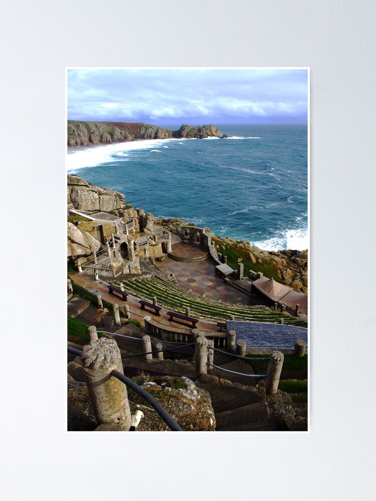"Minack Theatre, Cornwall" Poster by Cornwall | Redbubble