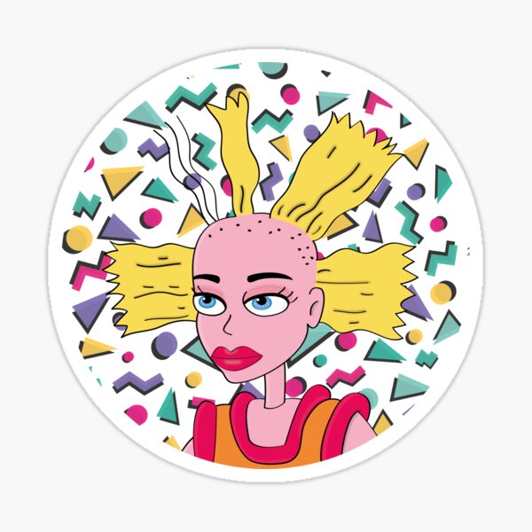 "Cynthia" Sticker by Wooondersoup | Redbubble