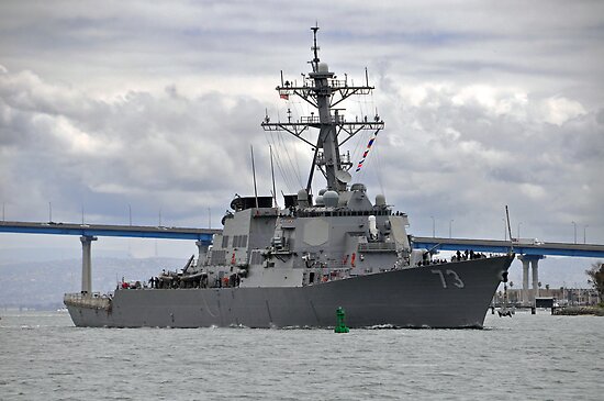 US Navy destroyer USS Decatur docked at North Vancouver until Friday ...