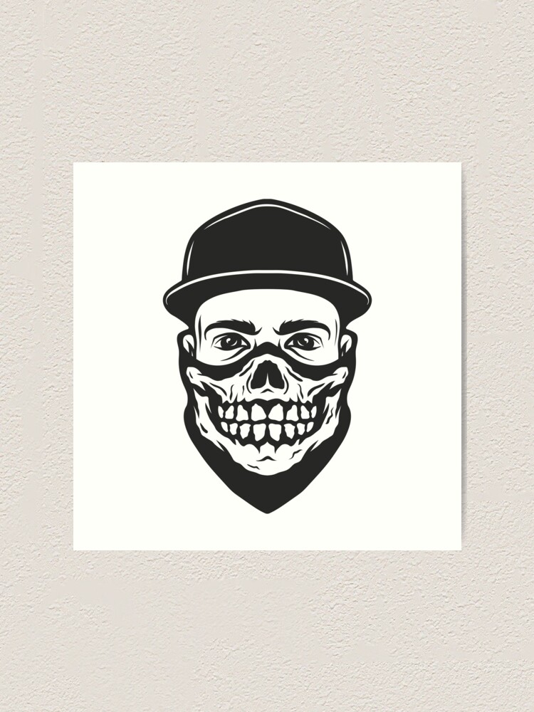 "Hooligan mask face" Art Print for Sale by ApparelFactory | Redbubble
