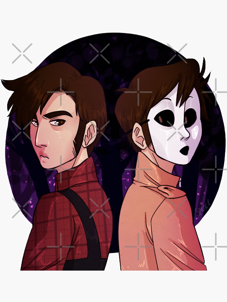 "tim wright/masky" Sticker for Sale by sickjunkie | Redbubble