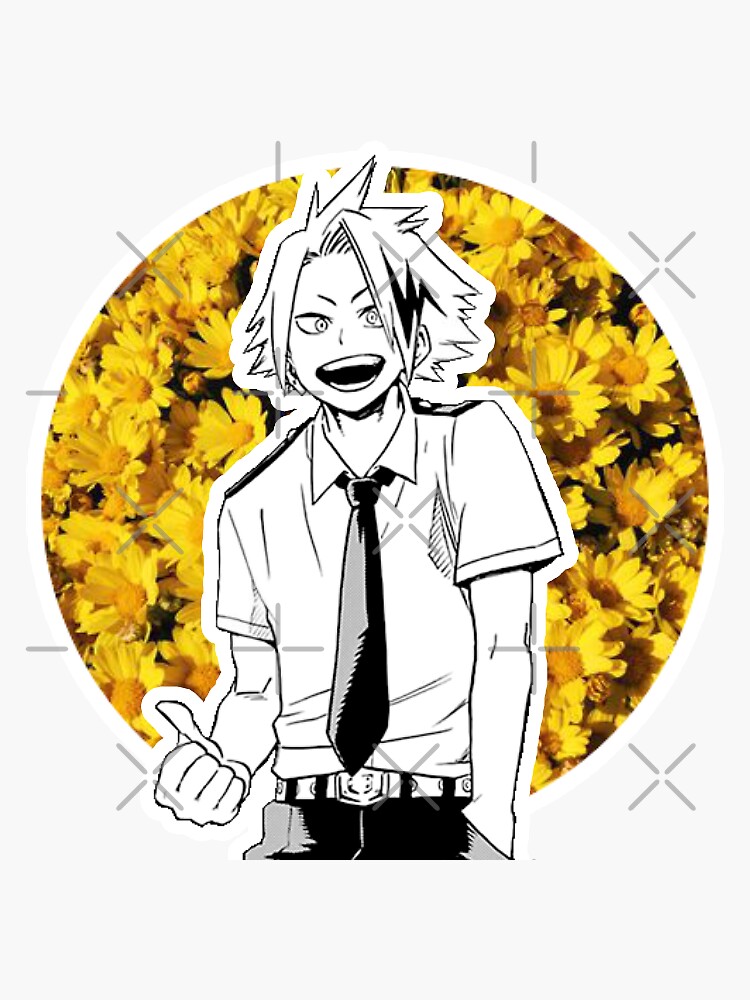 "Denki Kaminari aesthetic" Sticker by Katjabaric | Redbubble