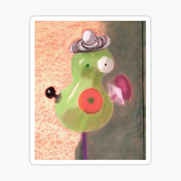 "Avacado Man" Sticker by its-gabitha | Redbubble