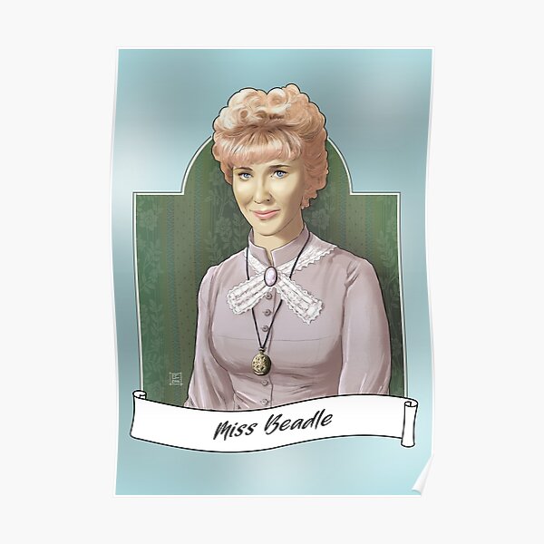 "Miss Beadle" Poster by erikebec | Redbubble