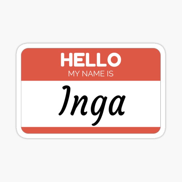 Inga Gifts & Merchandise | Redbubble