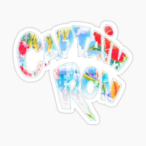 Captain Ron Stickers | Redbubble
