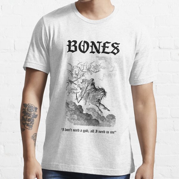 "BONES" T-shirt for Sale by hvrvmi | Redbubble | bones t-shirts - rap t ...